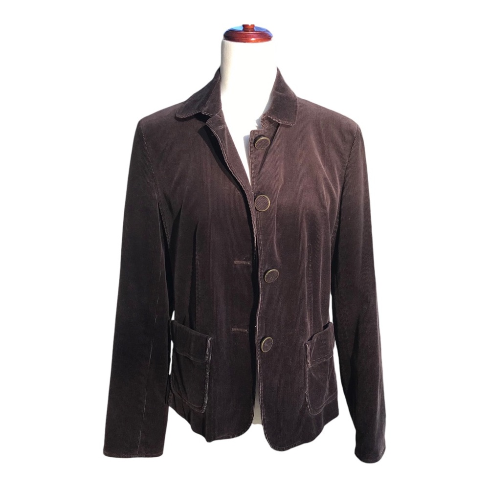 Talbots Brown Corduroy Jacket - Gem